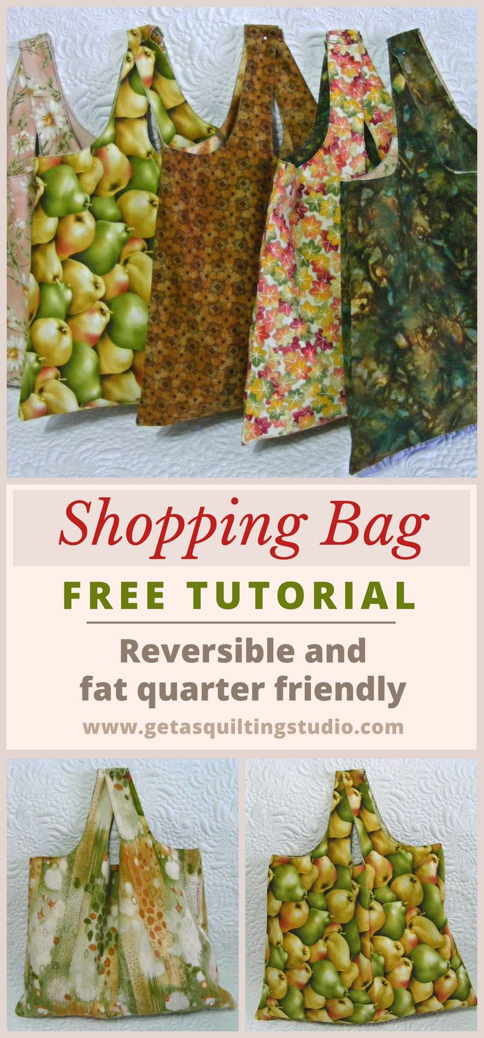 Grocery Shopping Bag Sewing Pattern | Ermes